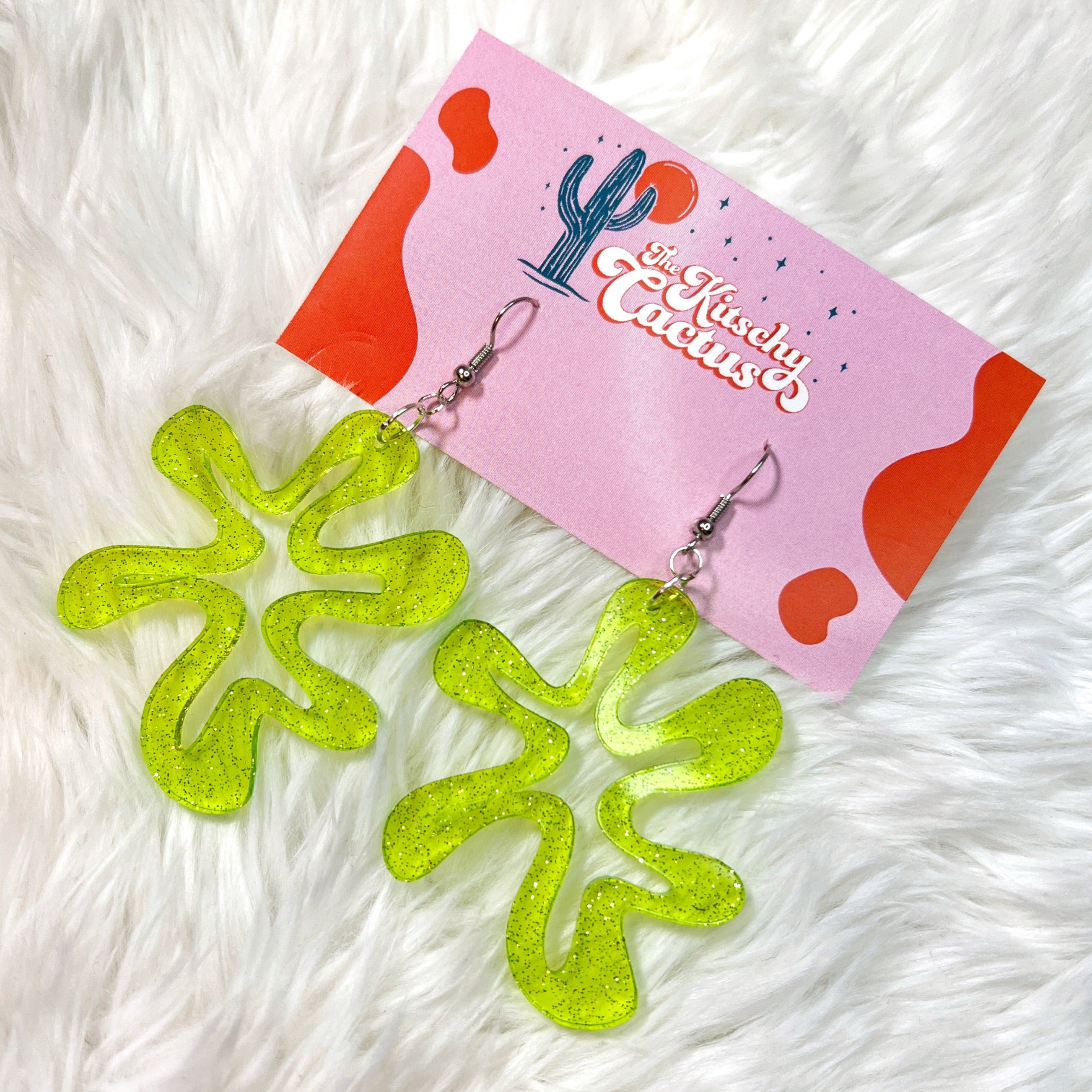 Shagadelic, baby! (lime green) – The Kitschy Cactus